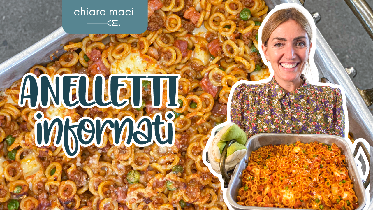 Anelletti al ragù al forno. - chiaramaci